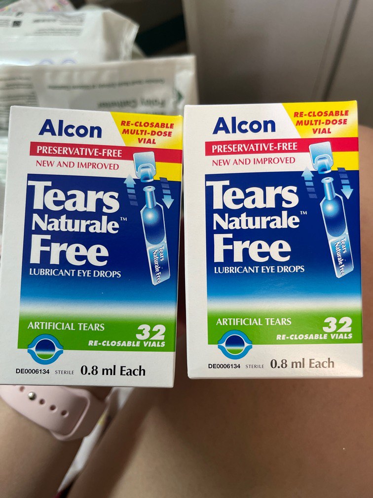 Alcon Tears Naturale Eye Drop, Health & Nutrition, Medical Supplies ...
