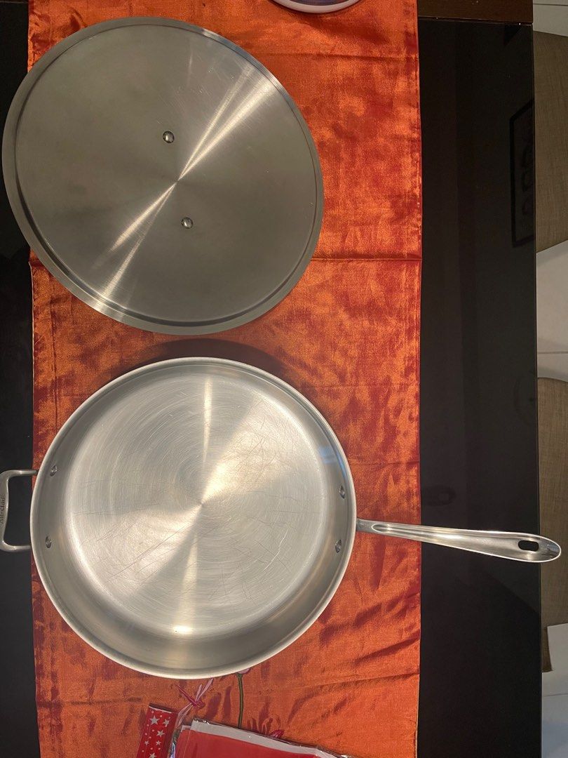 All clad stainless steel tri ply cookware, Furniture & Home Living ...