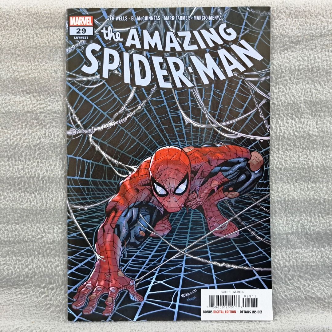 Amazing Spider-man #29 (7th Series) Marvel Comics (zeb Wells, Ed 