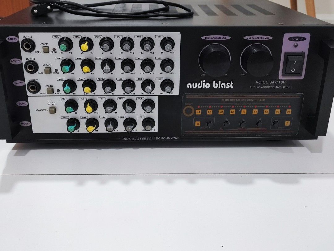 Amplifier - Audio Blast SA-710R, Audio, Soundbars, Speakers ...