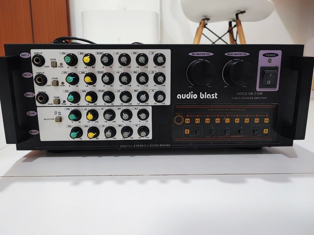 Amplifier - Audio Blast SA-710R, Audio, Soundbars, Speakers ...