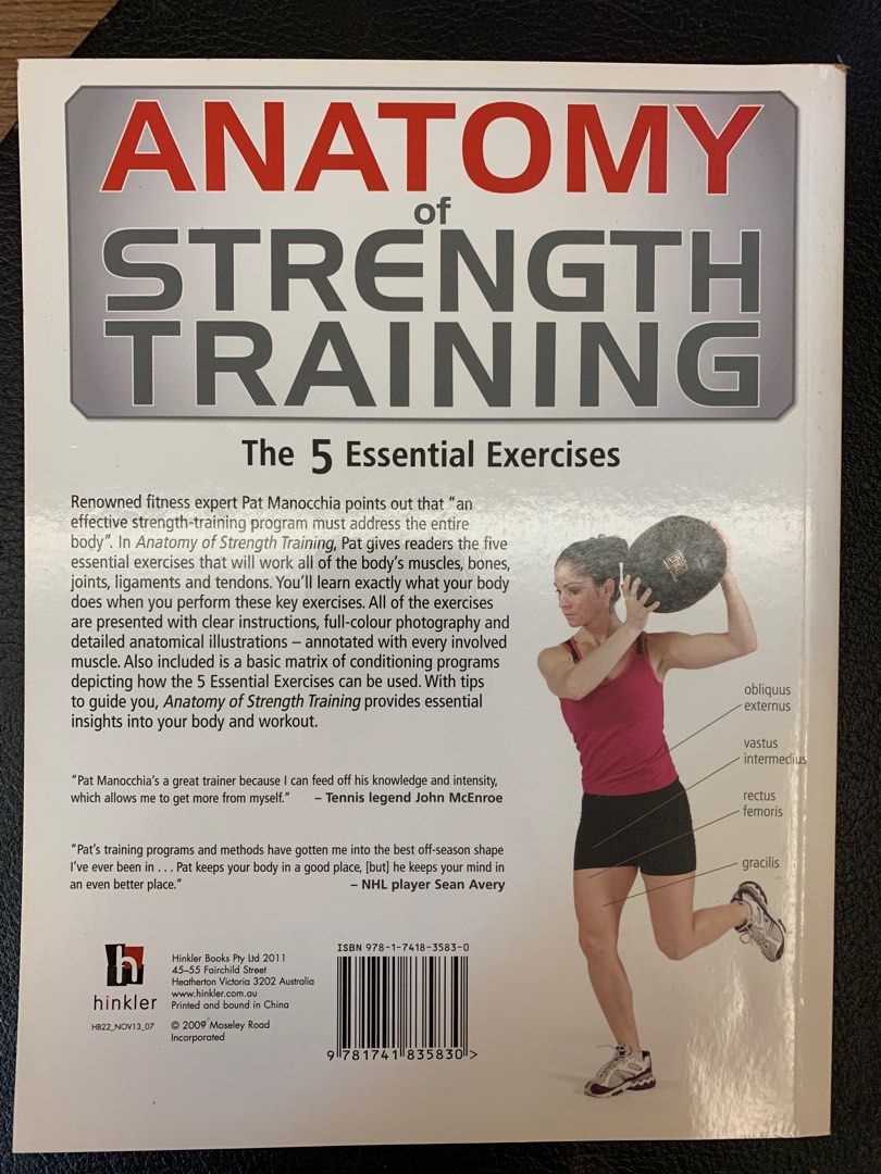 Anatomy of Strength Training, Hobbies & Toys, Books & Magazines ...