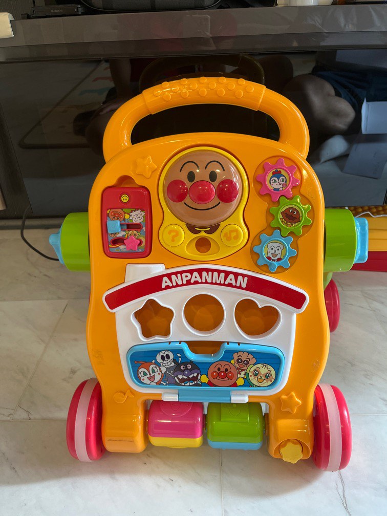 Anpanman Baby Walker, Babies & Kids, Infant Playtime on Carousell