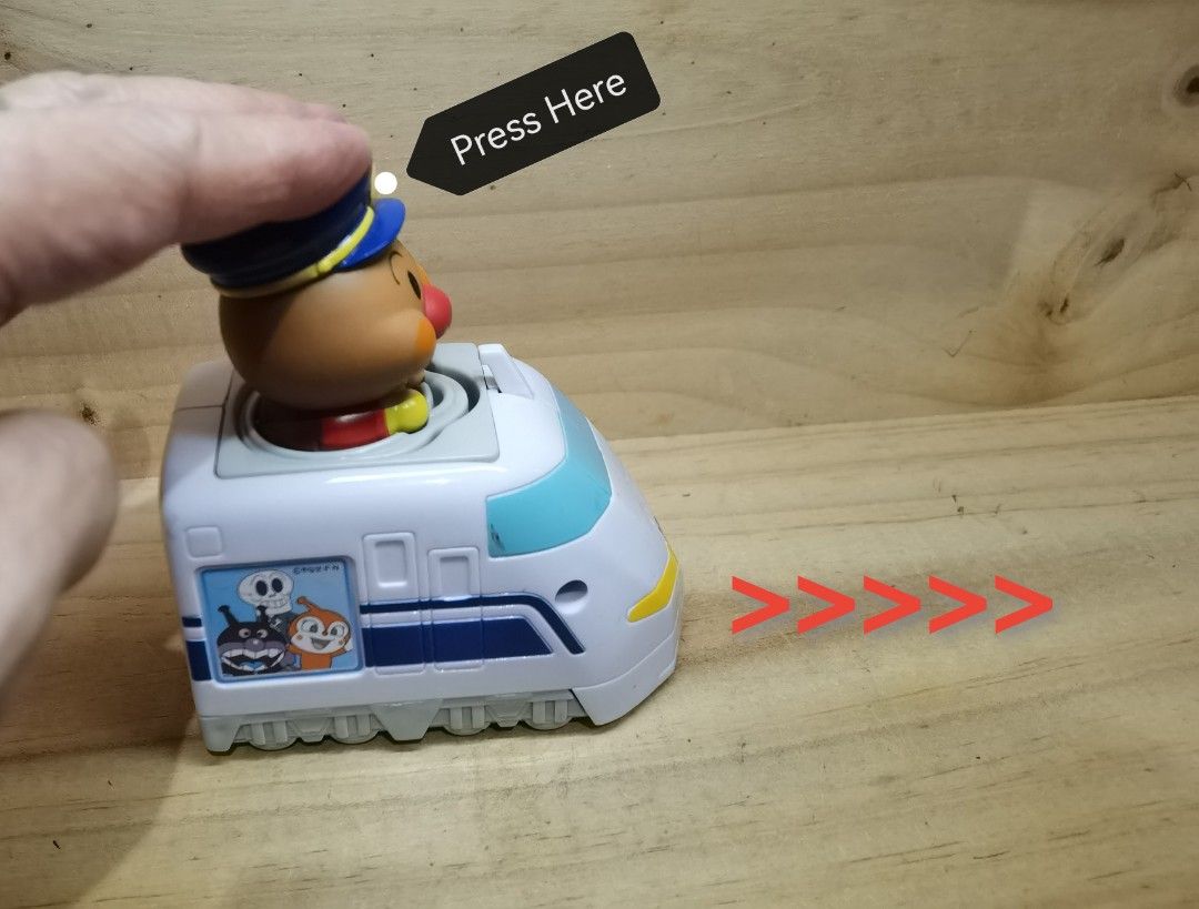 Anpanman JR Train Toy set, Hobbies & Toys, Toys & Games on Carousell