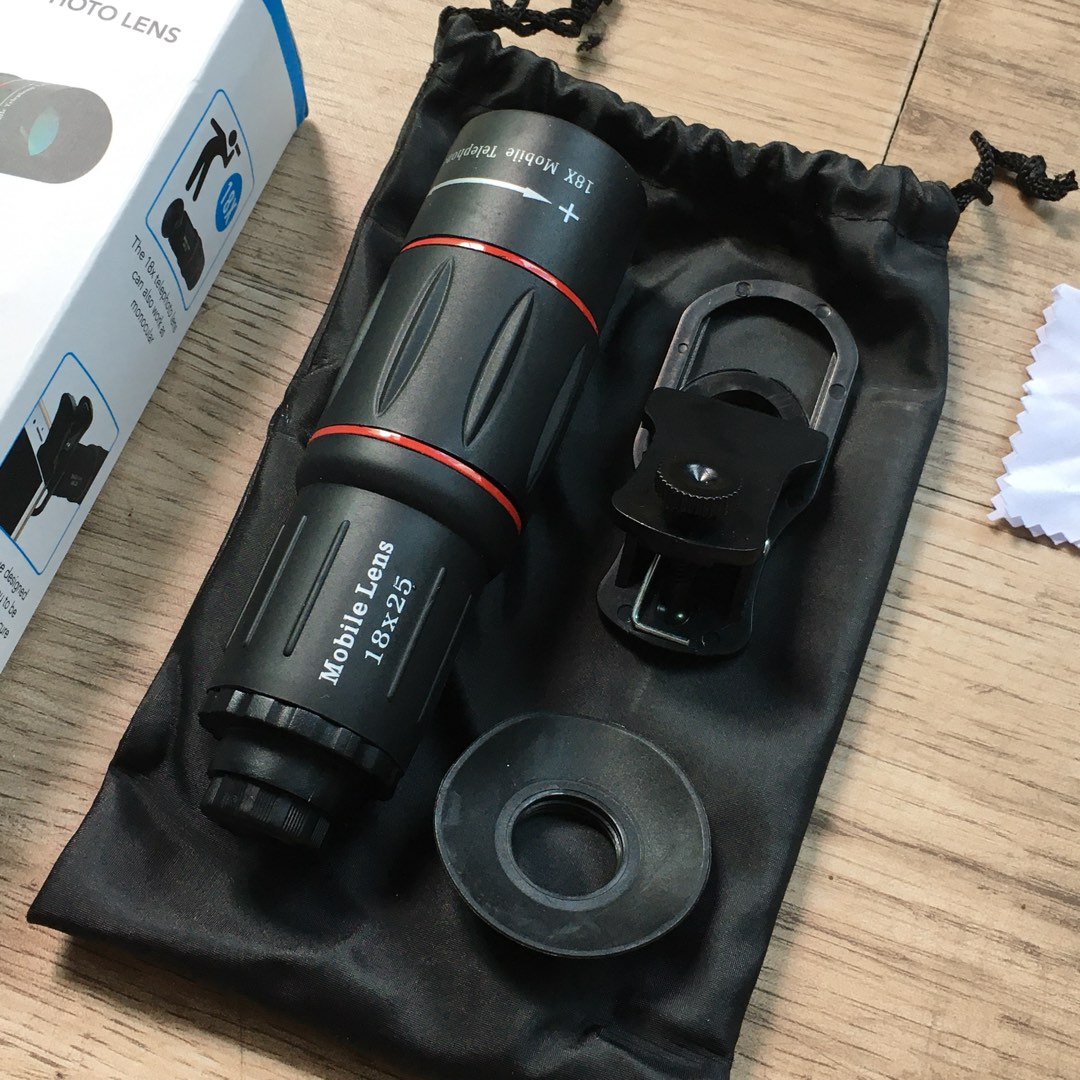 APEXEL Universal 18x25 Monocular Zoom Lens on Carousell