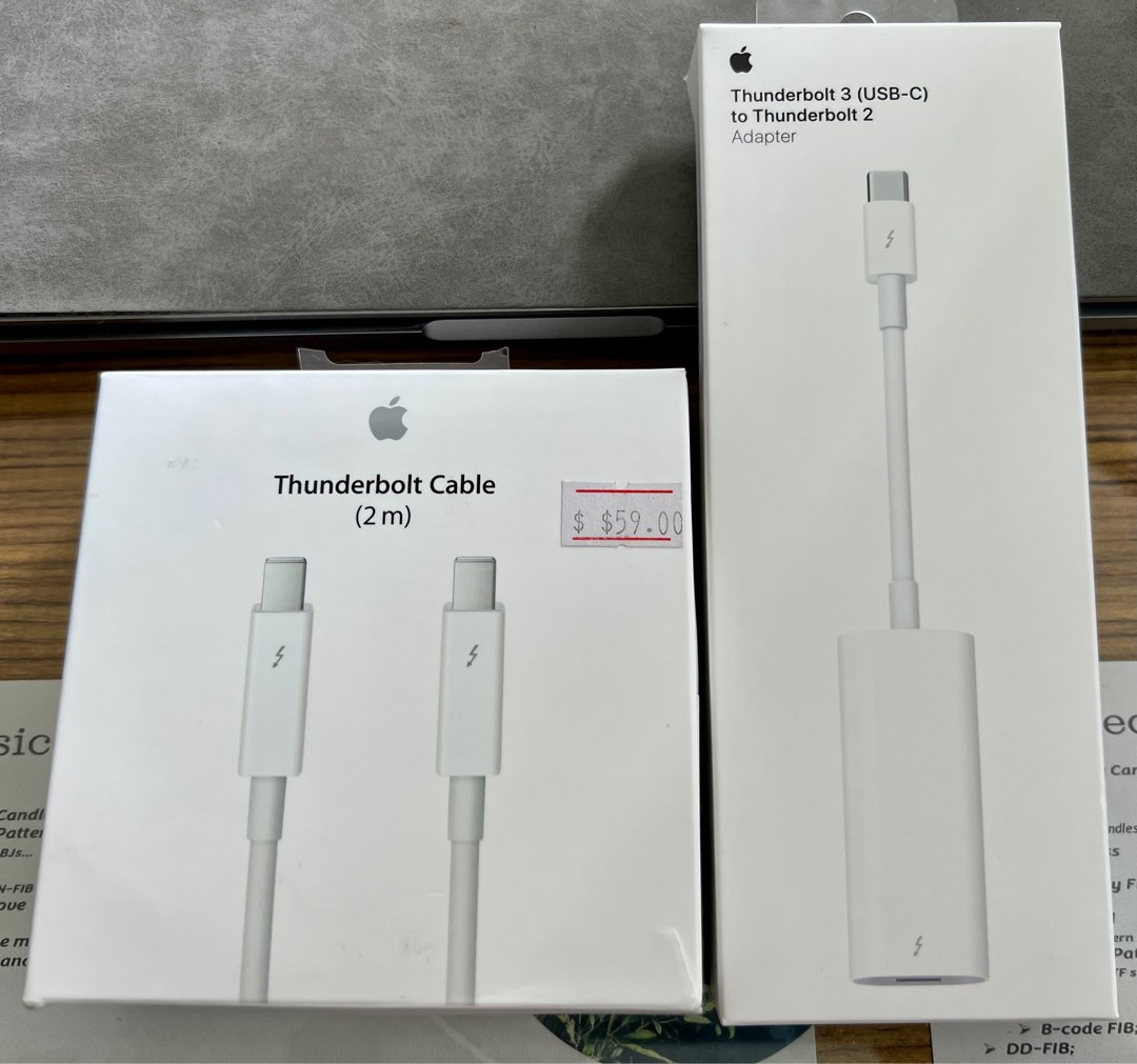 Apple Cable & Thunderbolt Adapter, Computers & Tech, Parts ...