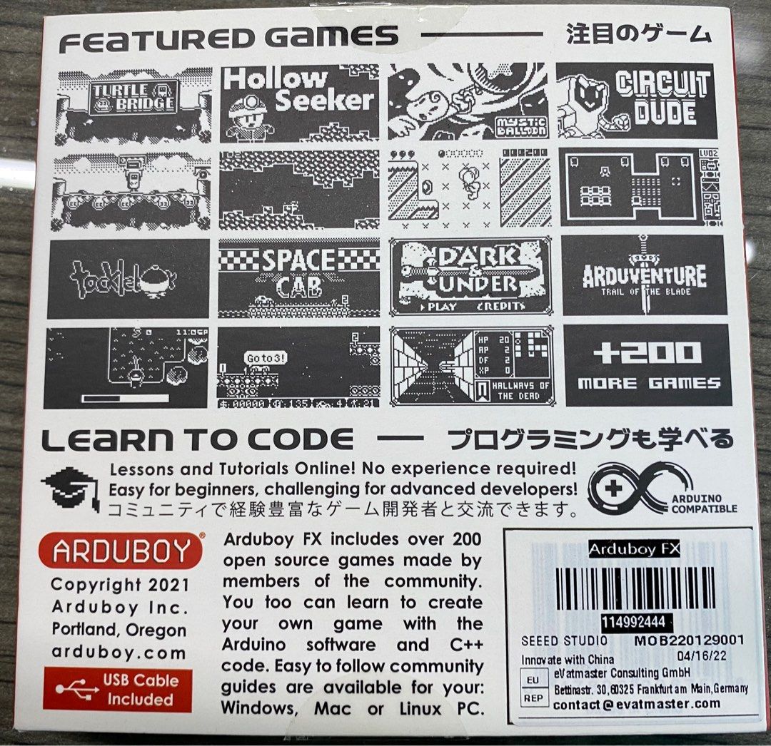 ARDUBOY FX with over 200 pre-installed titles, Video Gaming, Video Game Consoles, Others on ...