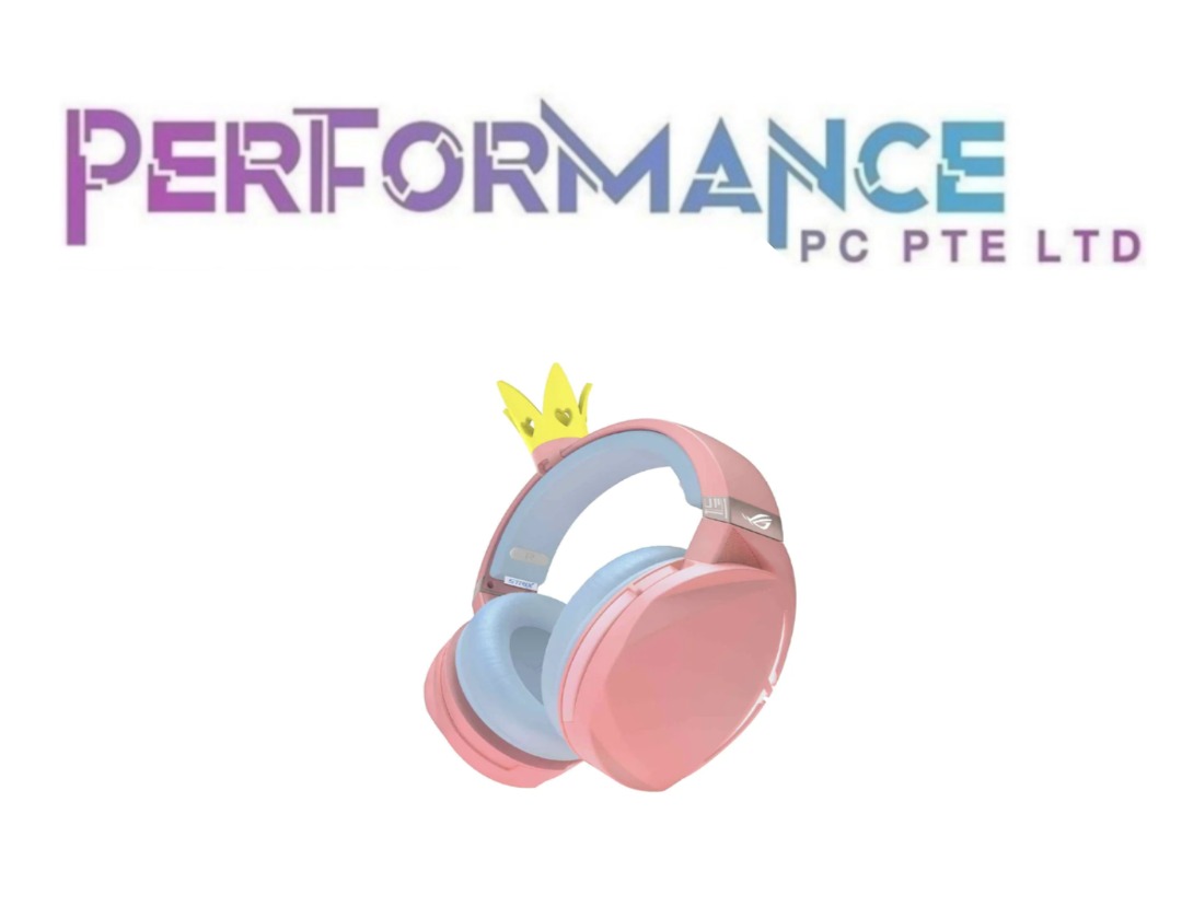 ASUS ROG STRIX F300 PNK CROWN GAMING HEADSET 7.1 delivers immersive ...