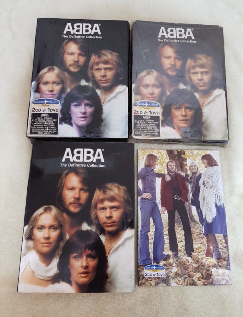 Audiophile ABBA Deluxe Photobook 1st Press 2 CD + DVD Boxsets, Hobbies ...