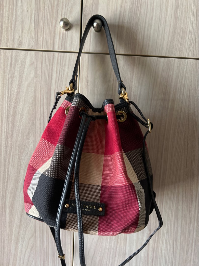 Authentic Japan Blue Label Crestbridge Bucket Bag, Women's Fashion ...