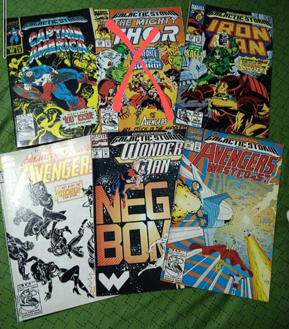 AVENGERS : OPERATION GALACTIC STORM, Hobbies & Toys, Books & Magazines ...