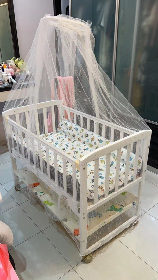 Baby Cot, Babies & Kids, Baby Nursery & Kids Furniture, Cots & Cribs on ...