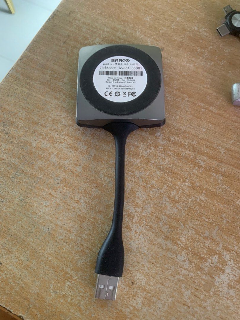 Barco Clickshare Button With Usb Port Computers And Tech Parts