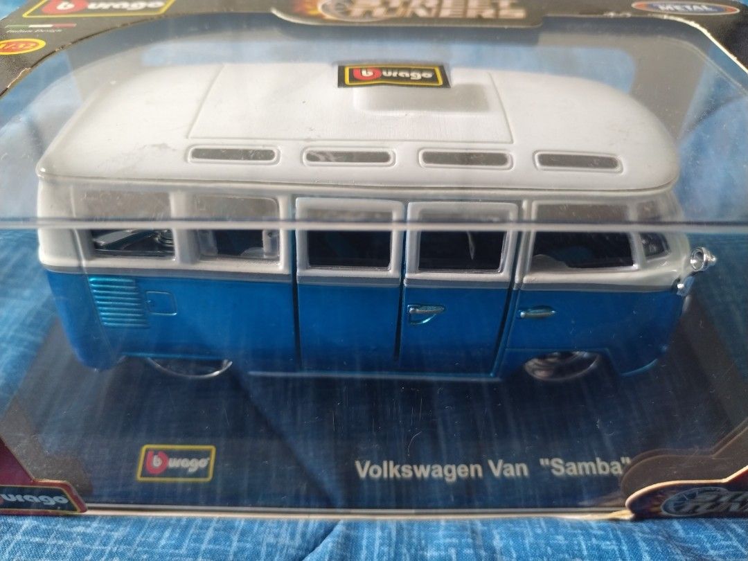 Bburago 1/32 Volkswagen Samba Van, Hobbies & Toys, Toys & Games on ...