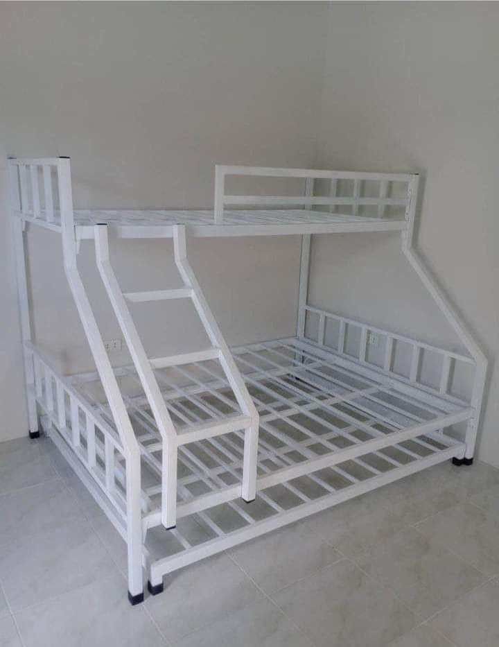 Bed frame Double Deck Loft Bed Sofa Bed, Furniture & Home Living ...