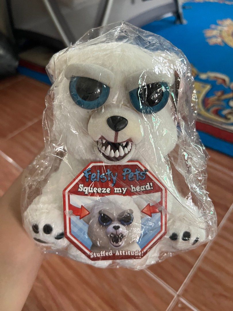 Boneka anjing seram Feisty Pets, Toys & Collectibles, Mainan di Carousell