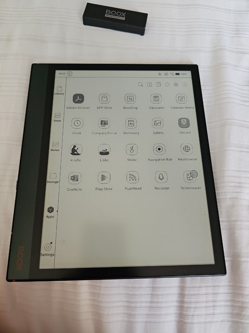 Boox Air2 Plus e ink reader, note taker and tablet, original kit ...