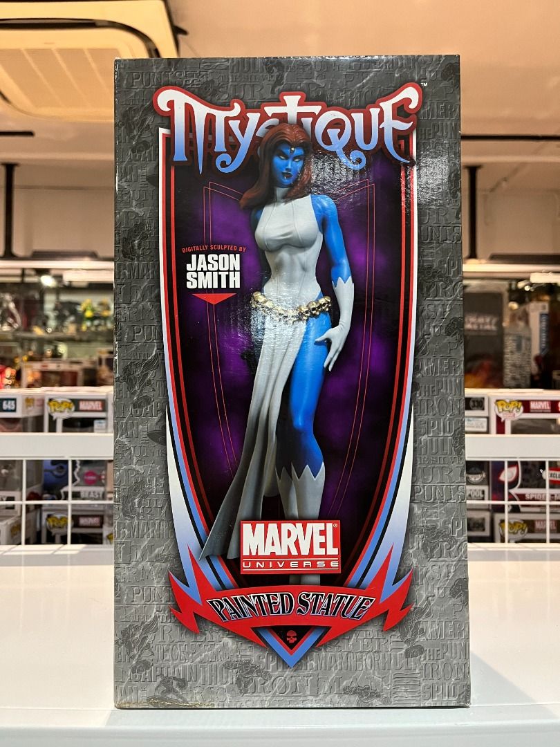 Bowen Designs Statues Angel Original Blue Sabretooth rogue modern ...