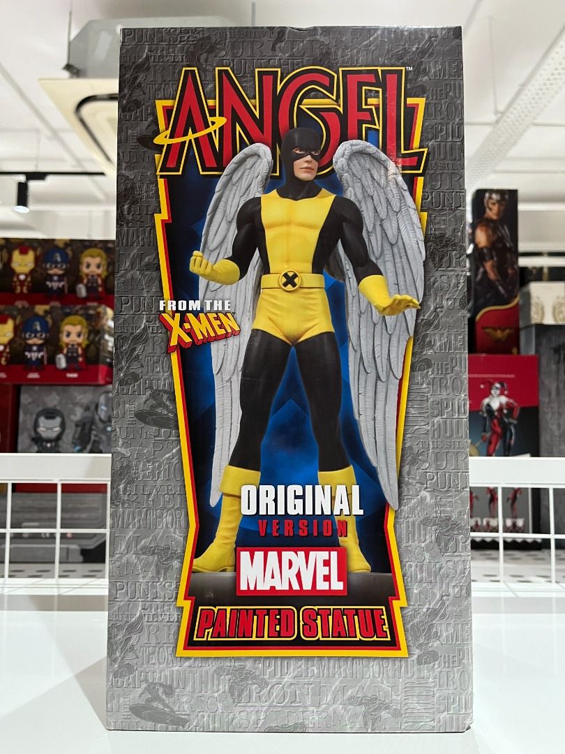 Bowen Designs Statues Angel Original Blue Sabretooth rogue modern ...