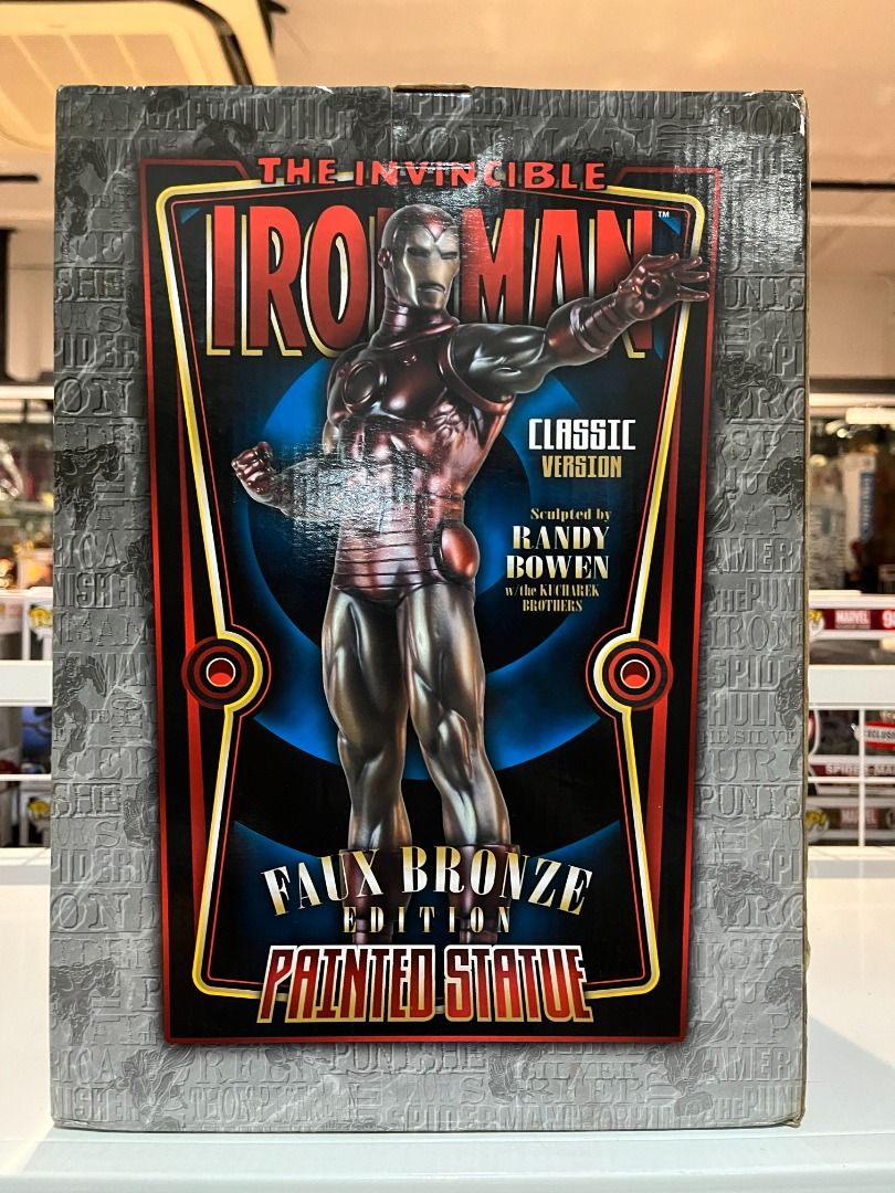 Bowen Designs Statues Thor captain britain iron man space armor patrion ...