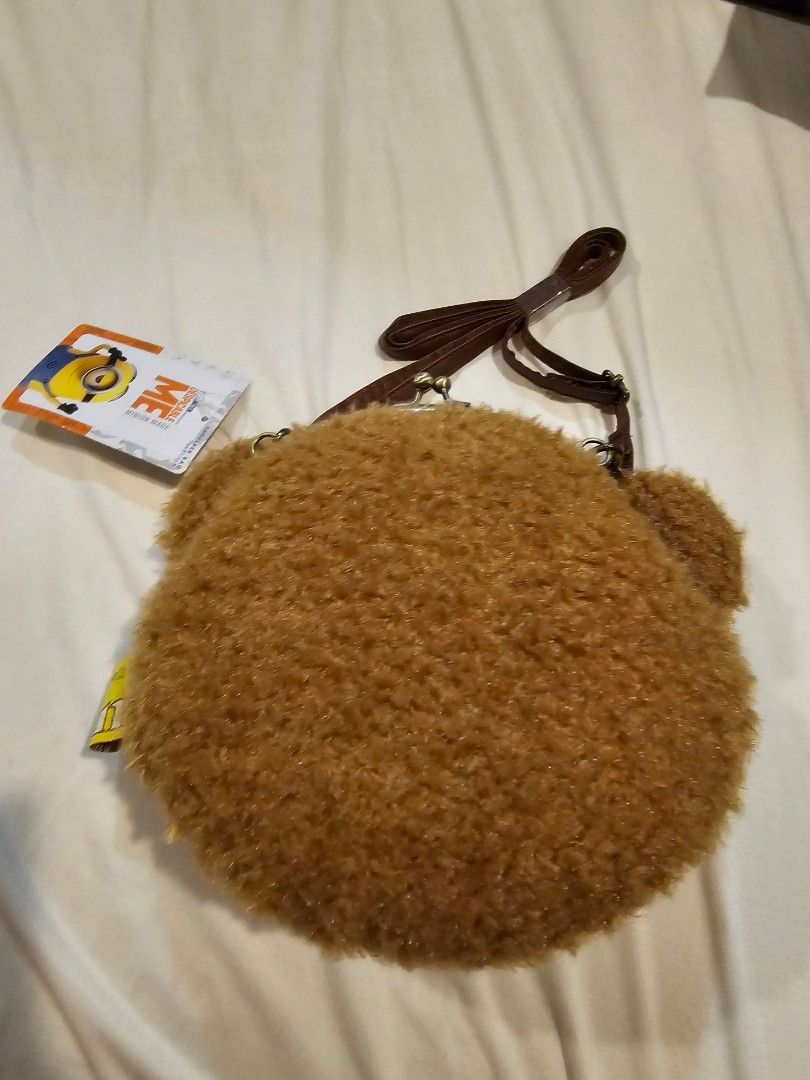 Brand New USJ Minion World Ted Sling Bag with tag universal studios ...