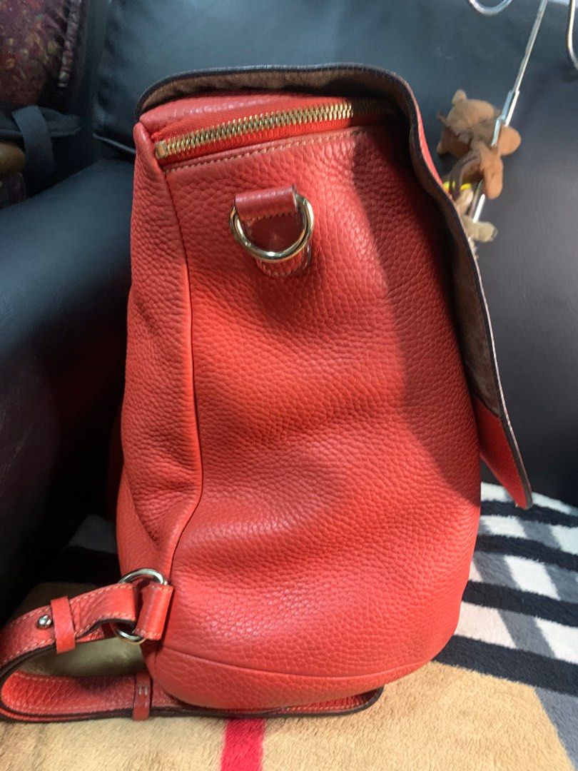 Bruno magli leather backpack, Women's Fashion, Bags & Wallets ...