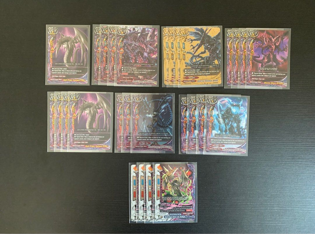 Buddyfight Black Dragon Spectral Strike Deck, Hobbies & Toys, Toys ...