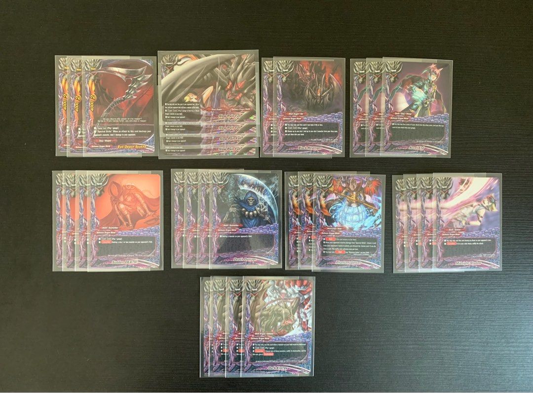 Buddyfight Black Dragon Spectral Strike Deck, Hobbies & Toys, Toys ...