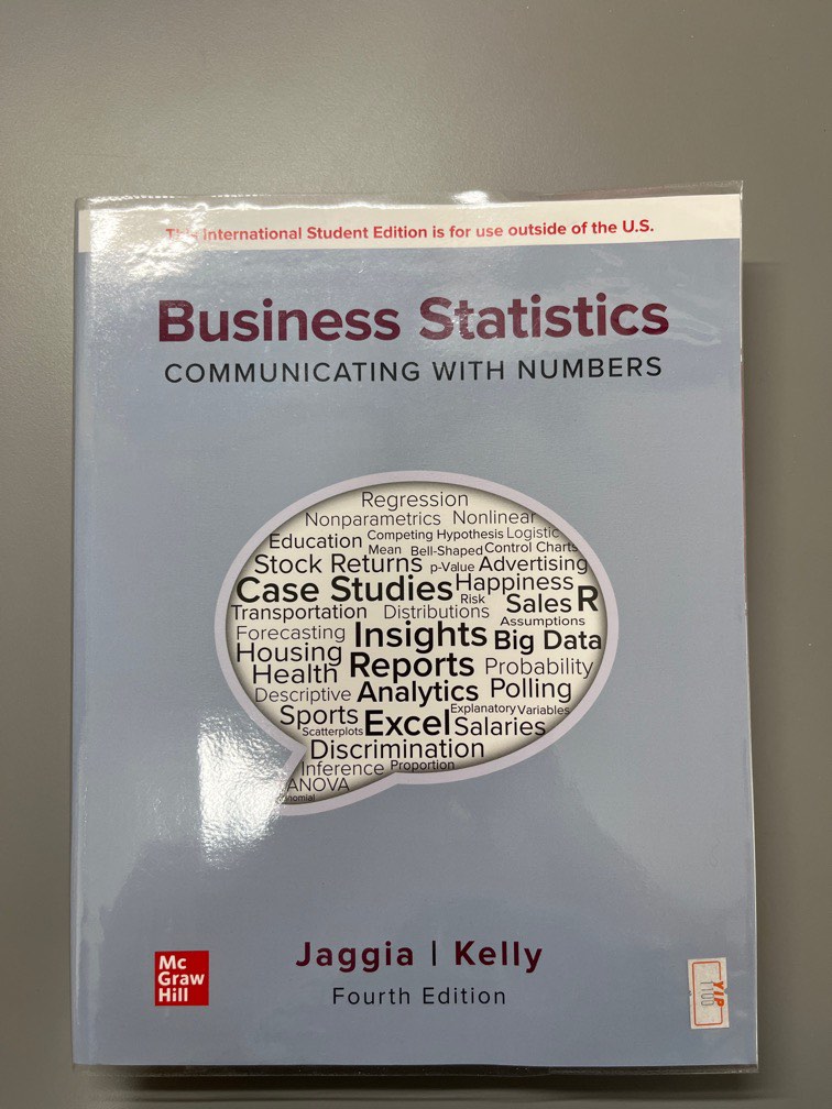 Business Statistics, Hobbies & Toys, Books & Magazines, Textbooks on ...