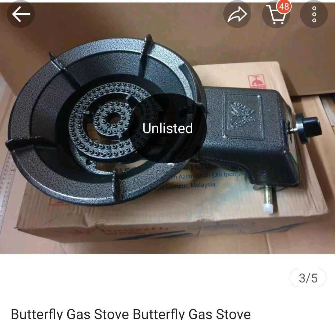 Butterfly stove, TV & Home Appliances, Kitchen Appliances, Cookers on ...