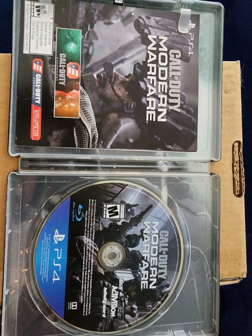 Call Of Duty Modern Warfare Steelbook, Video Gaming, Video Games ...