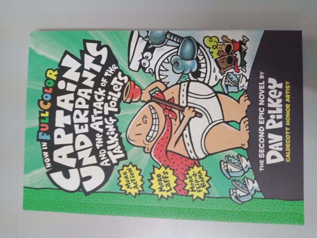 Captain Underpants comics - 8 pcs, Hobbies & Toys, Books & Magazines ...