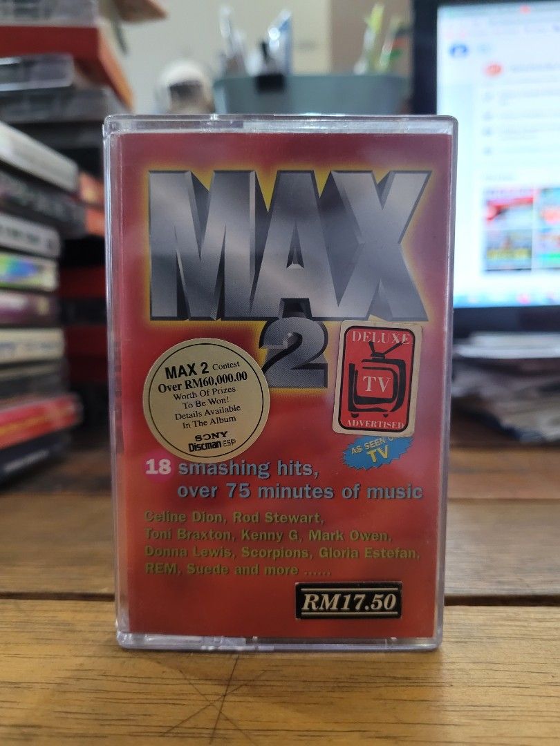 (Cassette) Max 2, Hobbies & Toys, Music & Media, CDs & DVDs on Carousell