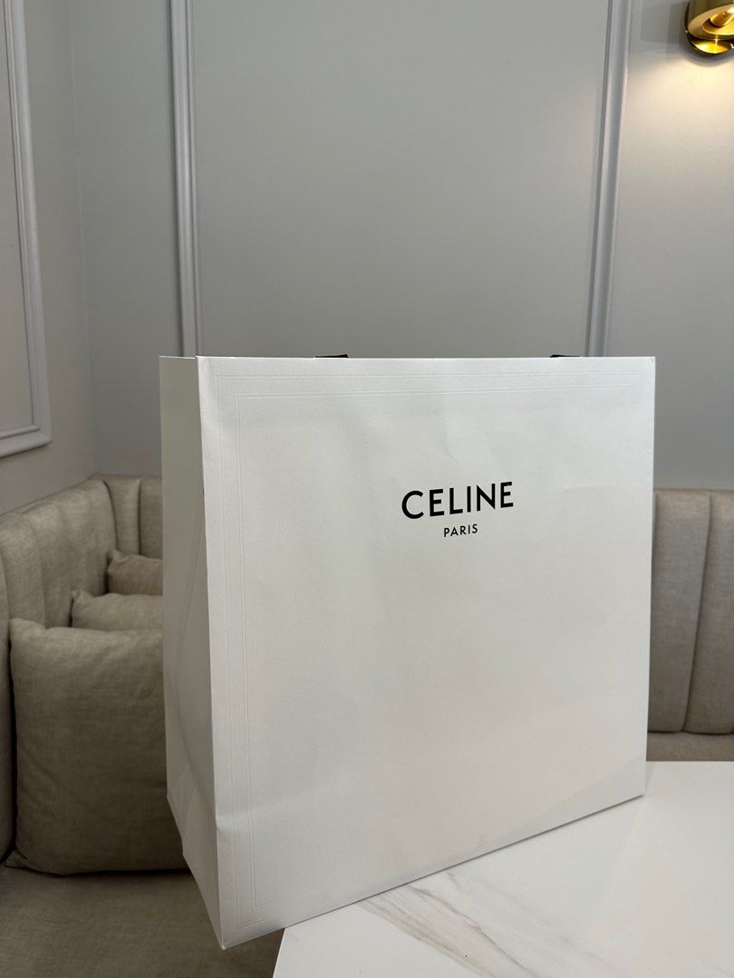 Celine paper bag (big), Luxury, Accessories on Carousell