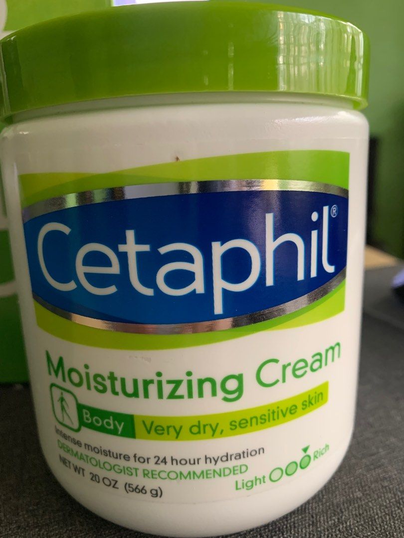 Cetaphil Moisturizing Cream Very dry, sensitive skin net wt 20 oz (566g ...