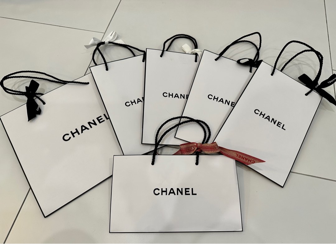 Chanel paper bag, Luxury, Accessories on Carousell