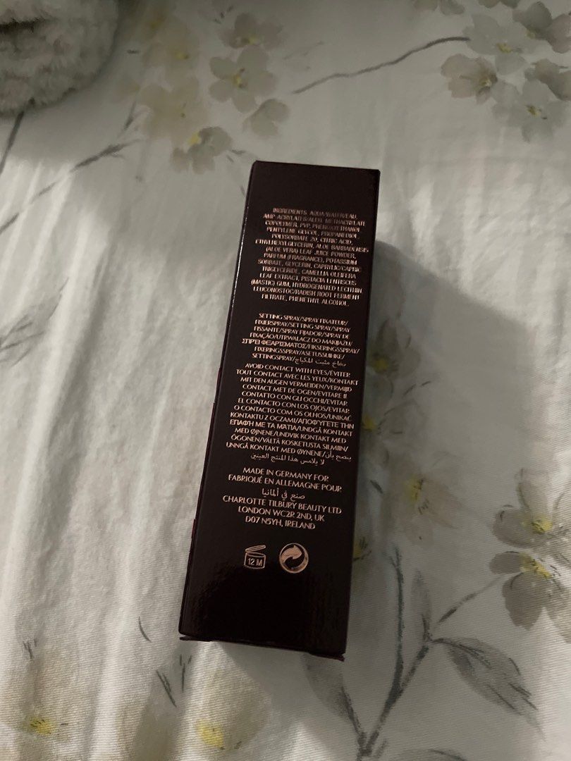 charlotte tilbury setting spray mini, Beauty & Personal Care, Face ...