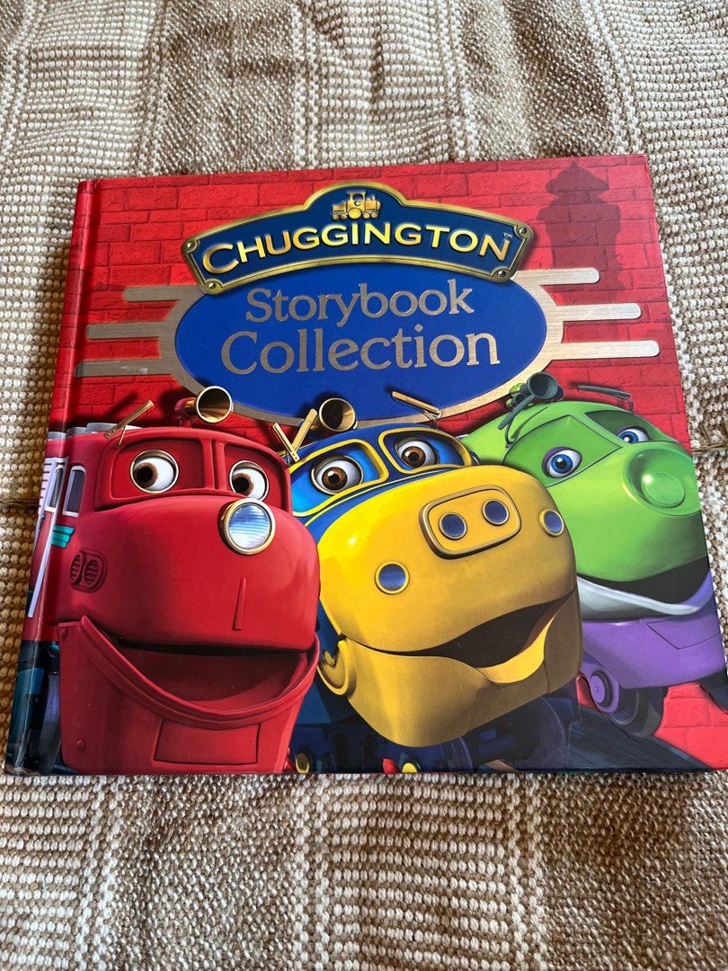 Chuggington storybook (hard cover) + 3 extra story books!, 興趣及遊戲, 書本 ...