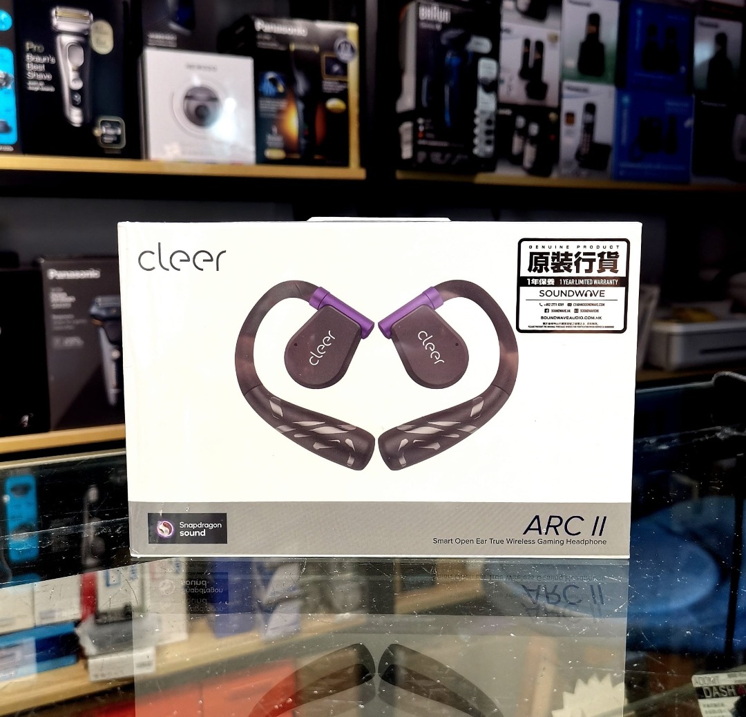 Cleer ARC 2 開放式真無線藍牙耳機 電競版 GAMING (實體門市-香港行貨-1年保養), 音響器材, 耳機 - Carousell