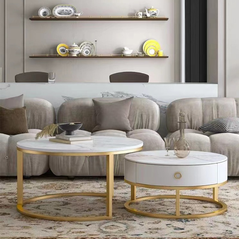 Coffee Table A Set Round Coffee Table Beautiful Tea Table Side Table ...