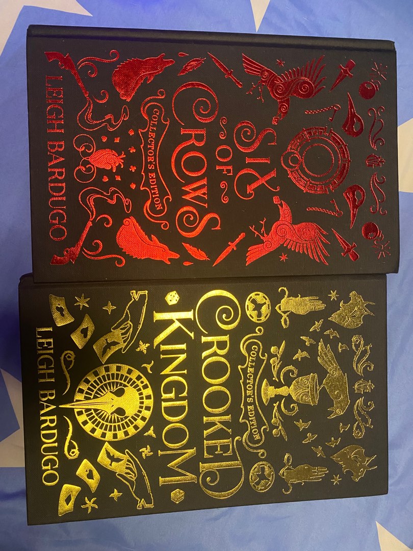 COLLECTORS EDITION SET six of crows & the crooked kingdom - leigh bardugo, Hobbies & Toys, Books ...