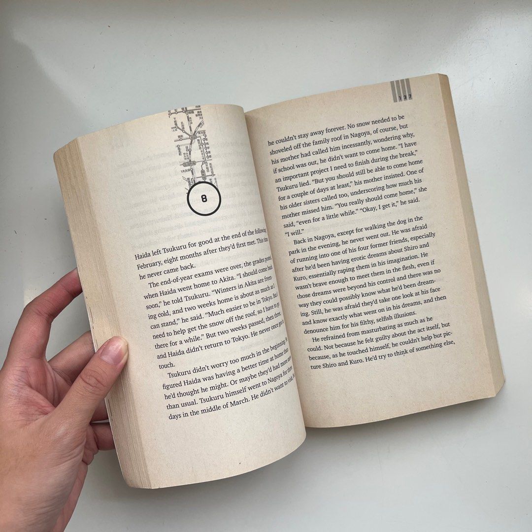 Colorless Tsukuru Tazaki by Haruki Murakami, Hobbies & Toys, Books ...