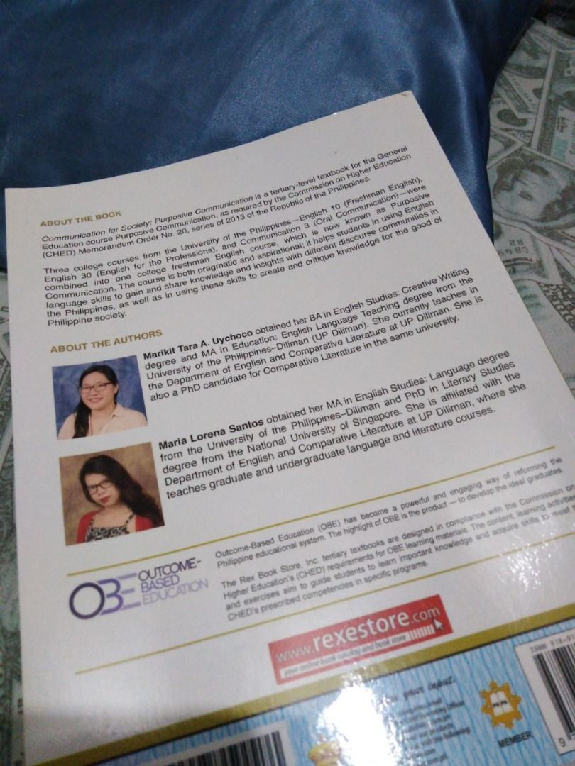 Communication for Society | Purposive Communication by Marikit Uychoco ...