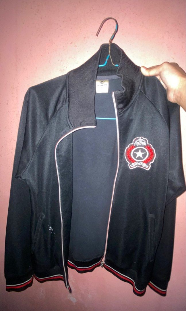 Converse Jacket, Women's Fashion, Coats, Jackets and Outerwear on Carousell