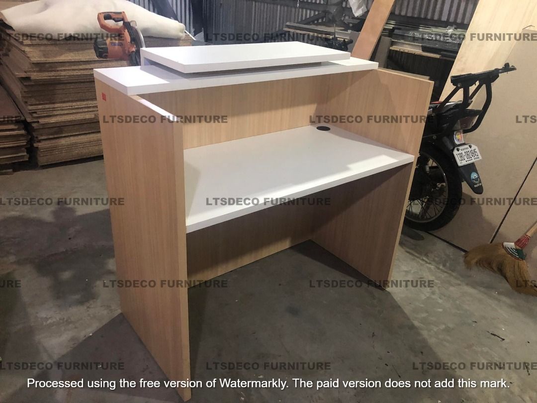 Counter table / Reception table Office furniture-Office Partition ...