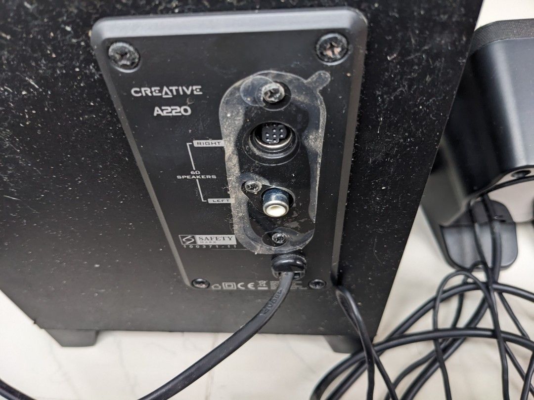 Creative a220 speaker and bass set, Audio, Soundbars, Speakers ...