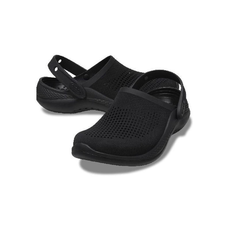 Crocs Literide Lite Ride 360 Solid Black, Men's Fashion, Footwear ...