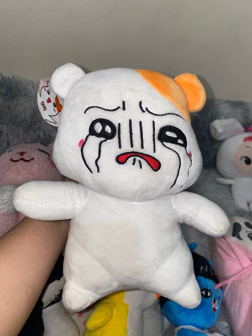 Crying Hamster Hamtaro Plush Stuffed Toy, Hobbies & Toys, Toys & Games ...