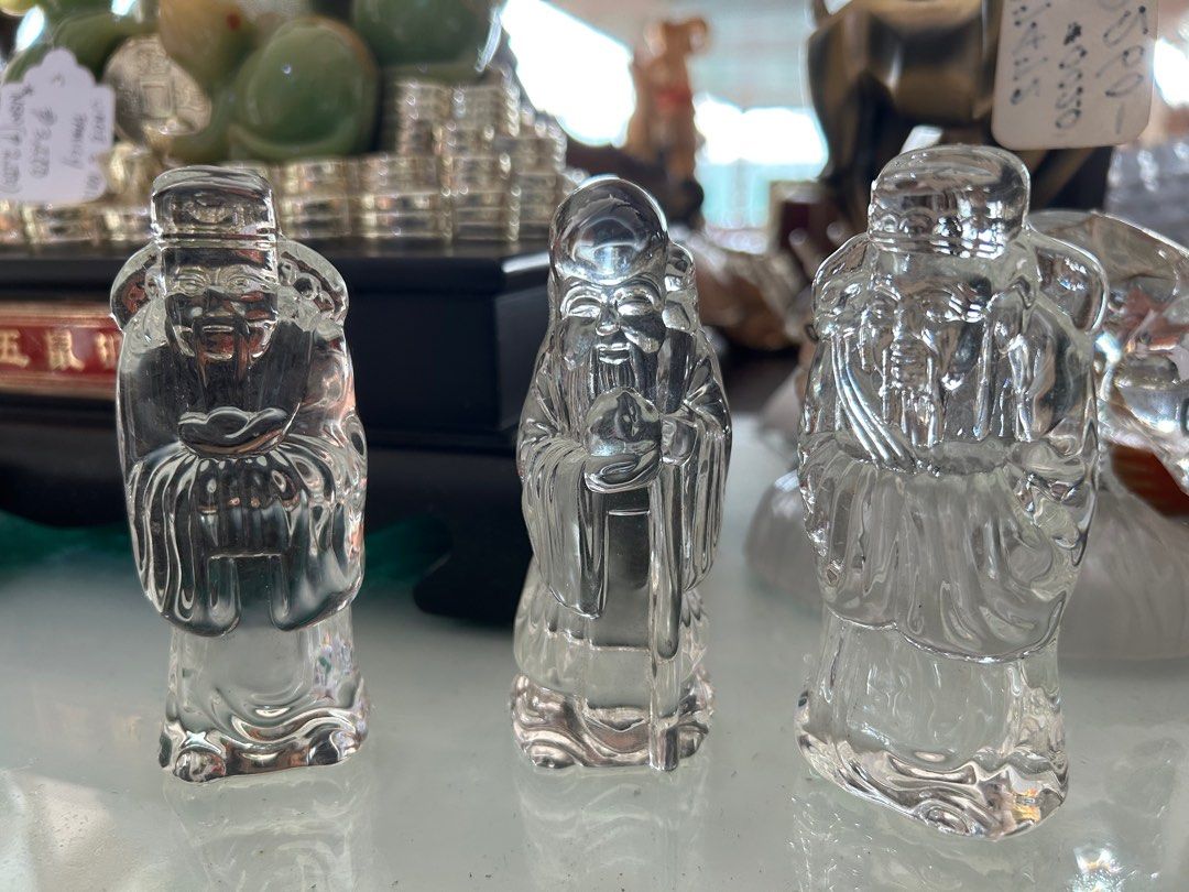 Crystal- Chinese 3 wise men on Carousell