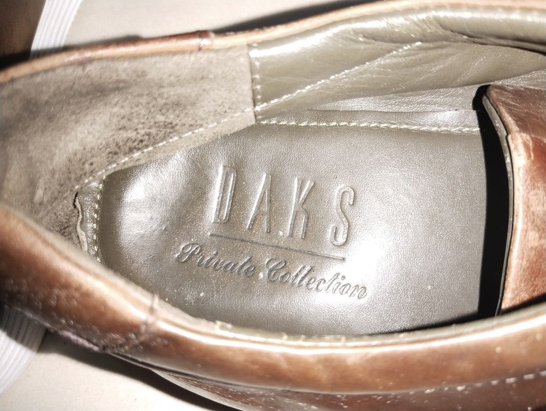 Daks 8.5UK Brown Leather, Men's Fashion, Footwear, Casual shoes on Carousell